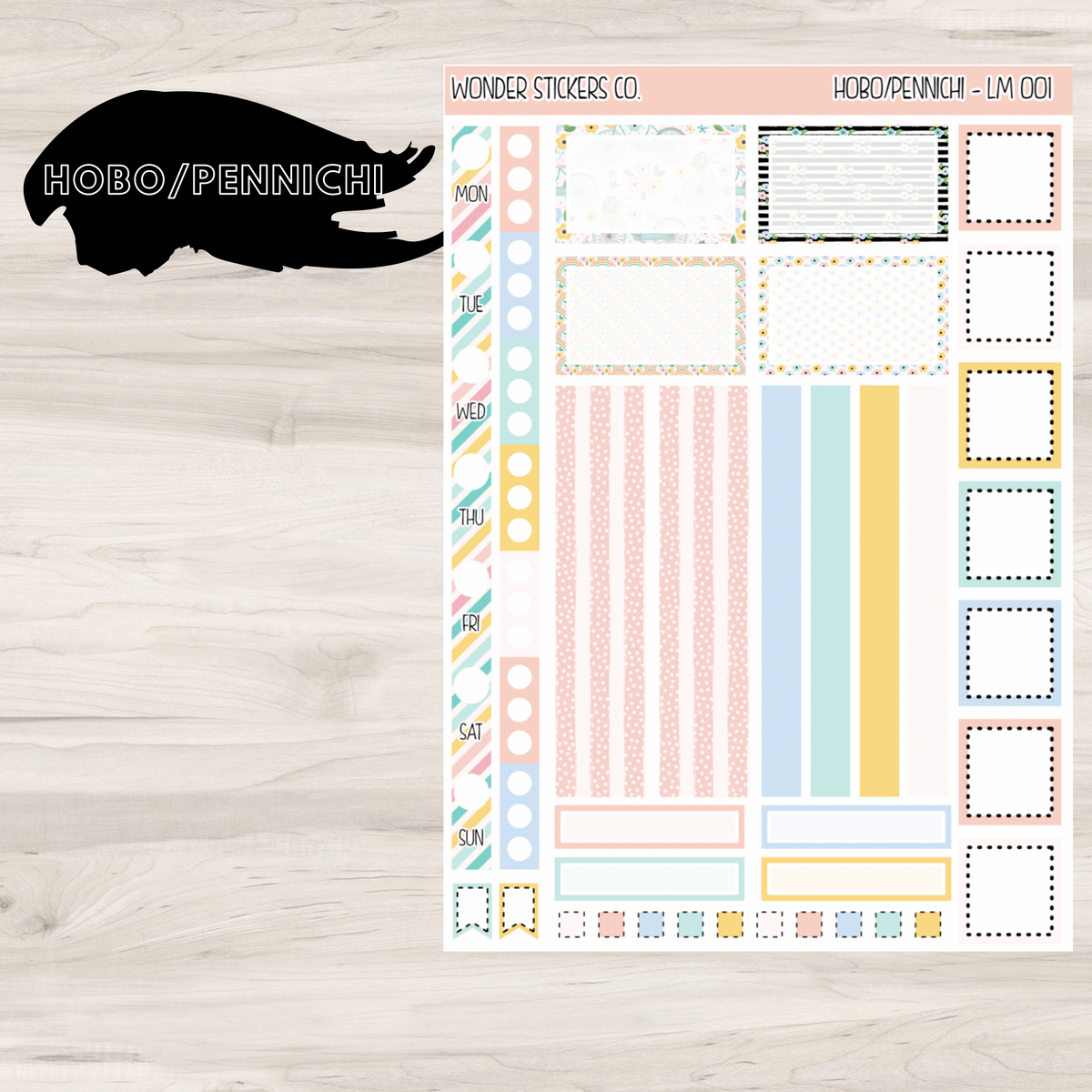 LM 001 Sticker Kit – Wonder Stickers Co.