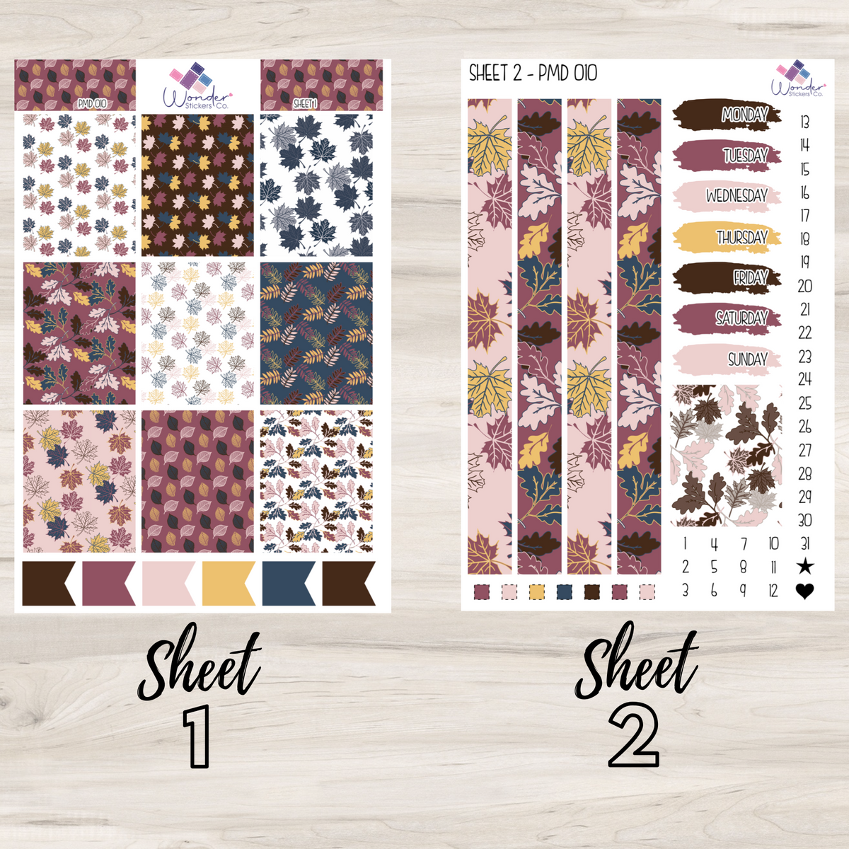 Vertical PMD 010 Sticker Kit – Wonder Stickers Co.