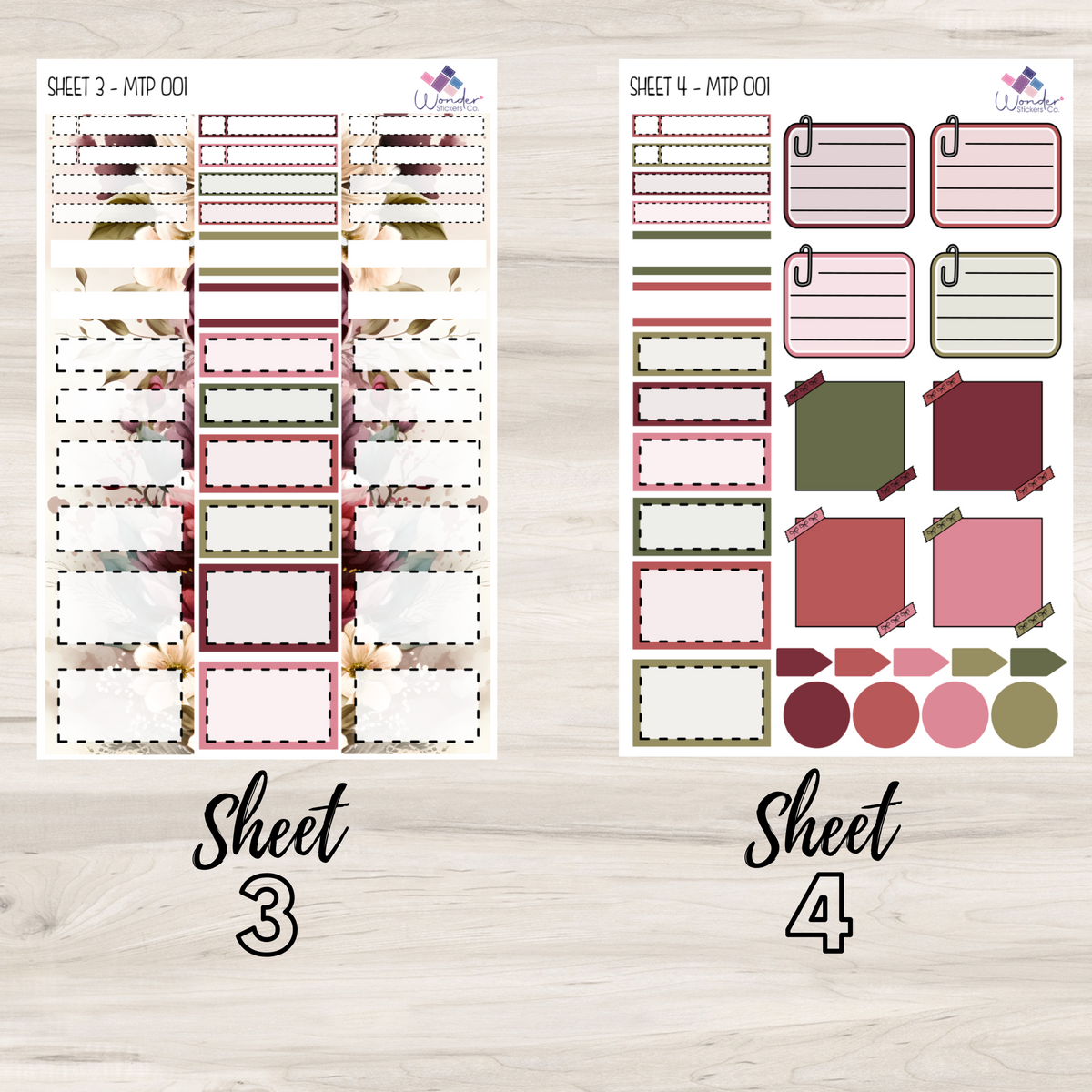Vertical MTP 001 Sticker Kit – Wonder Stickers Co.