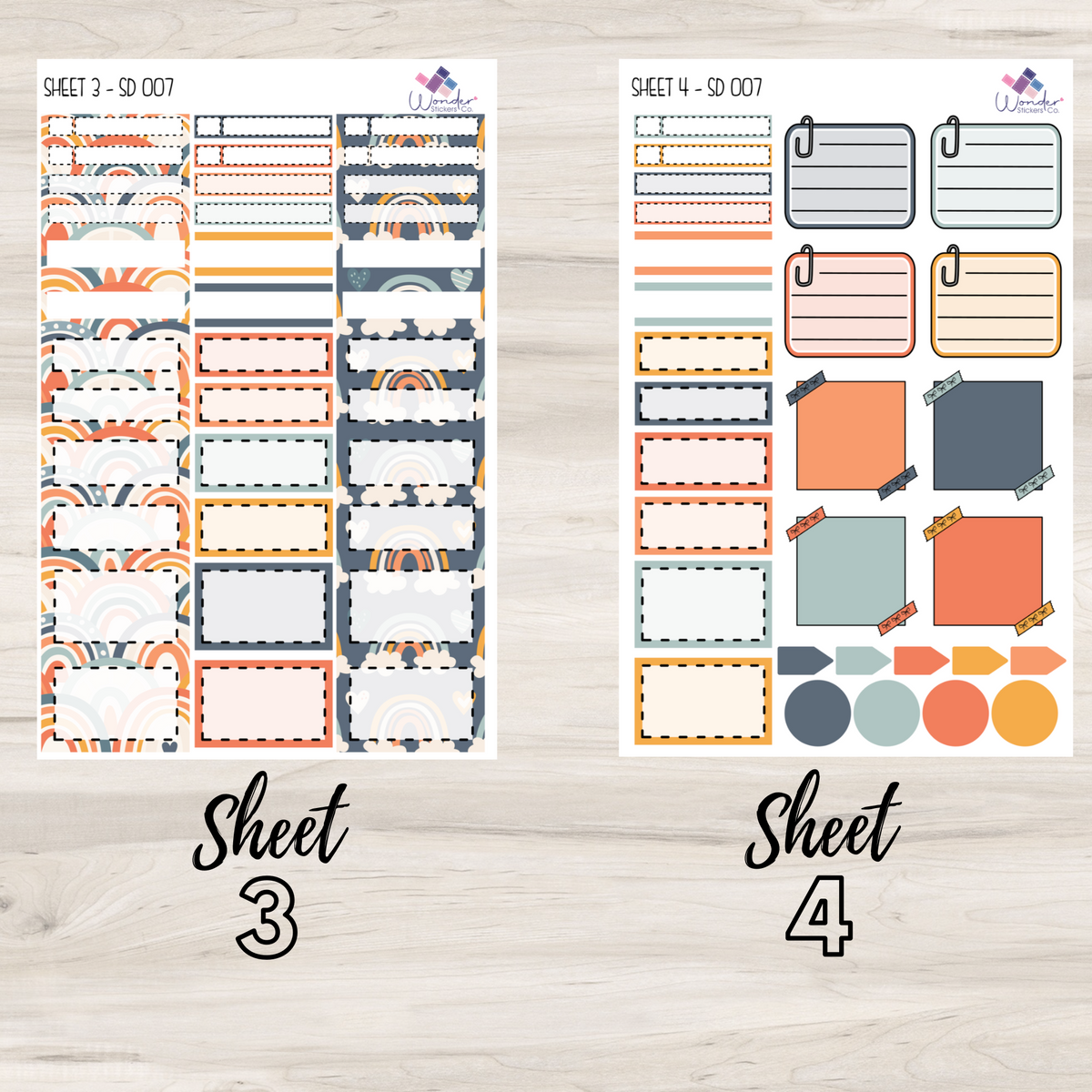 Vertical SD 007 Sticker Kit – Wonder Stickers Co.