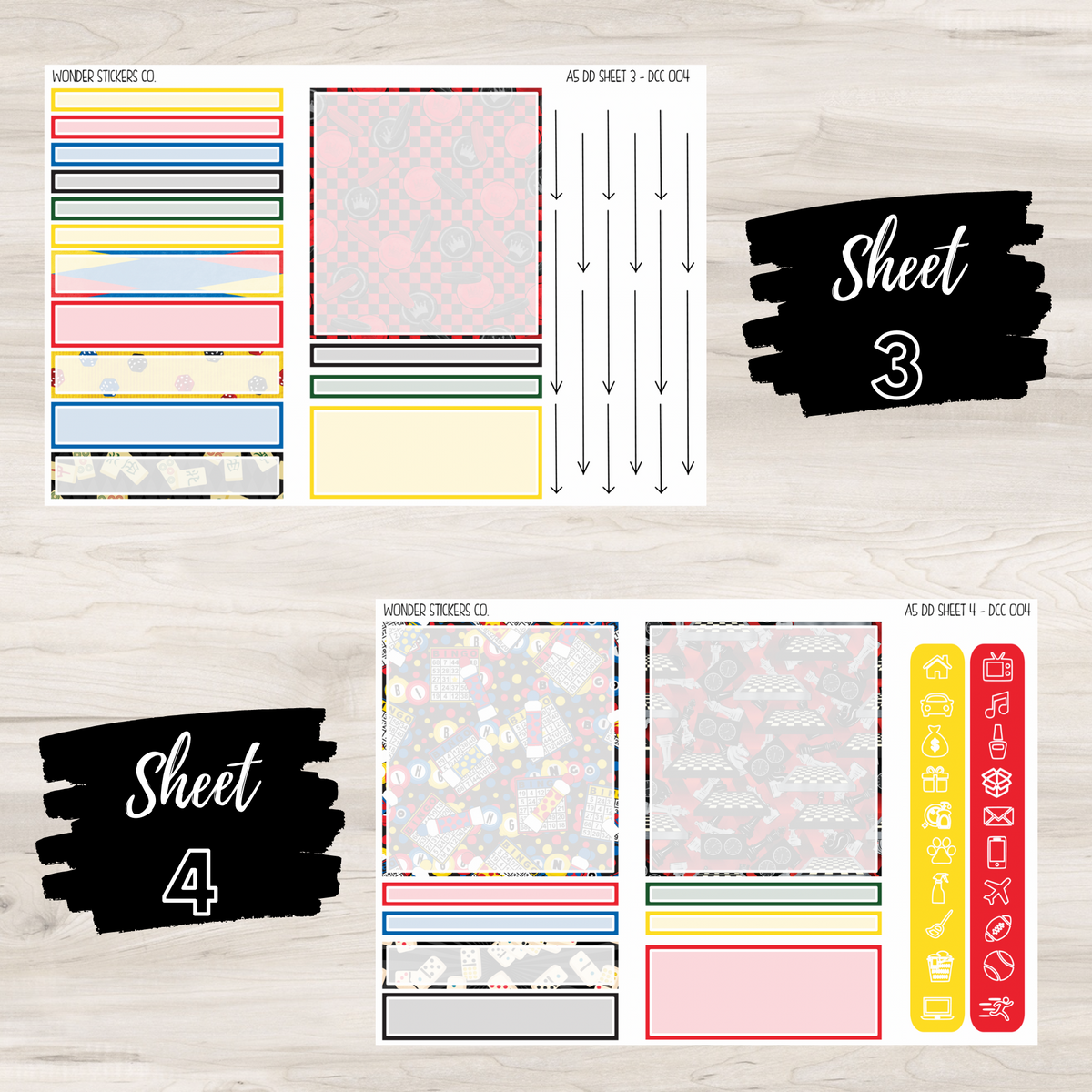 DCC 004 Sticker Kit – Wonder Stickers Co.