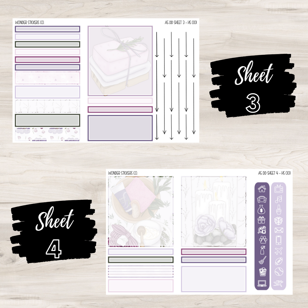 HS 001 Sticker Kit – Wonder Stickers Co.