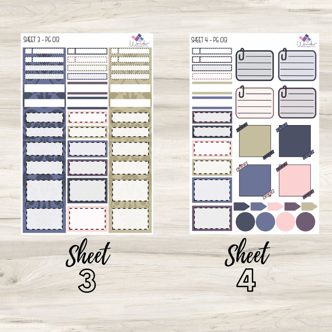 Vertical PG 013 Sticker Kit – Wonder Stickers Co.