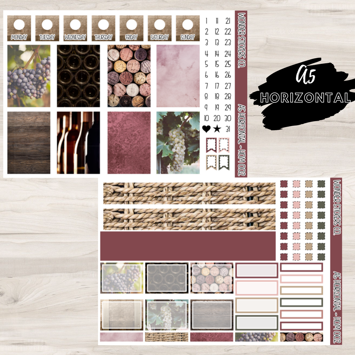 HOM 002 Sticker Kit – Wonder Stickers Co.