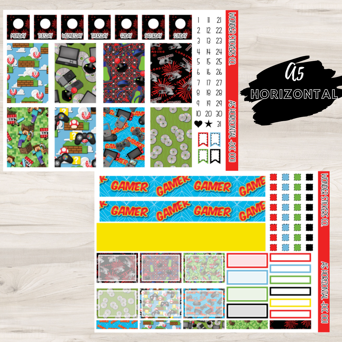 DCC 001 Sticker Kit – Wonder Stickers Co.
