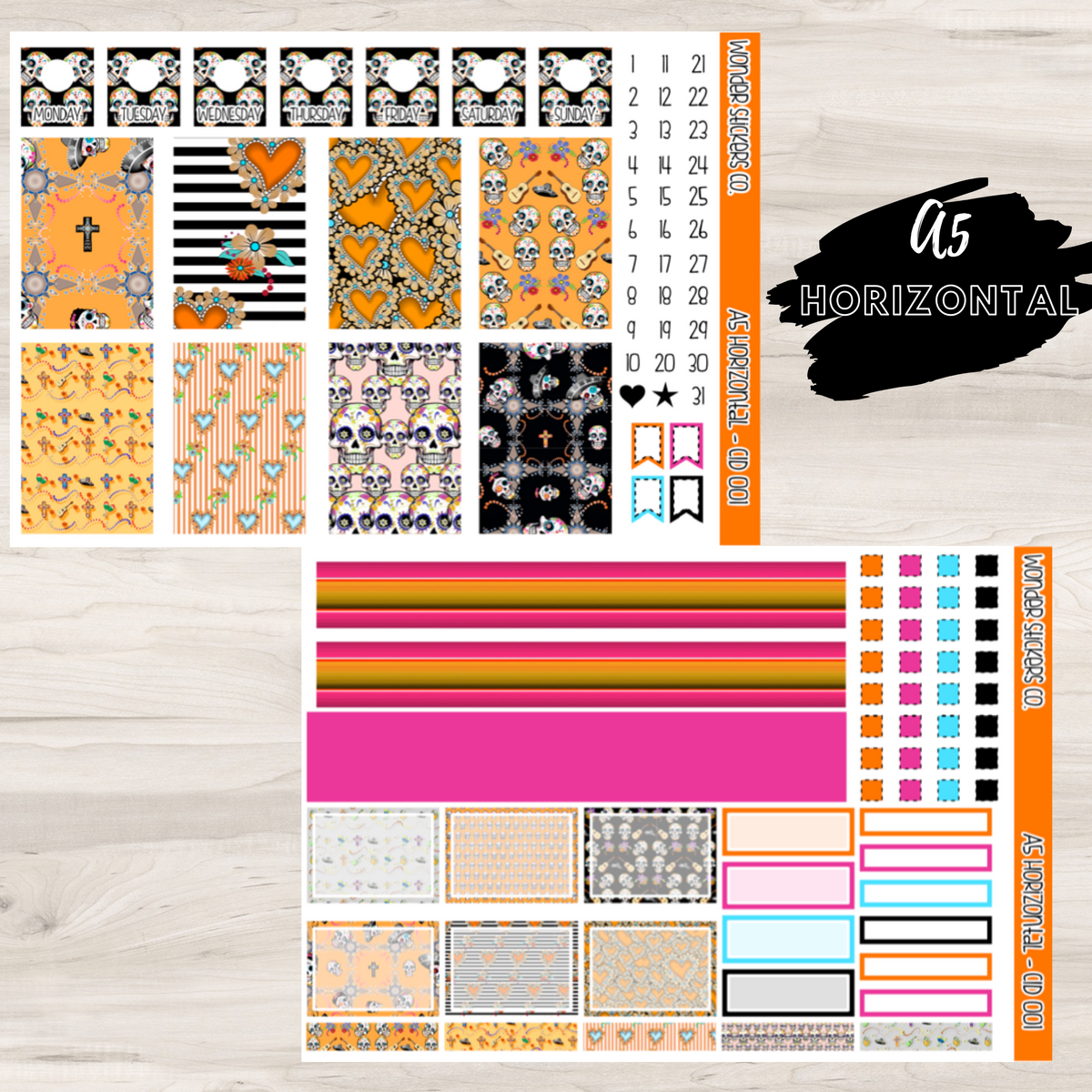 CID 001 Sticker Kit – Wonder Stickers Co.