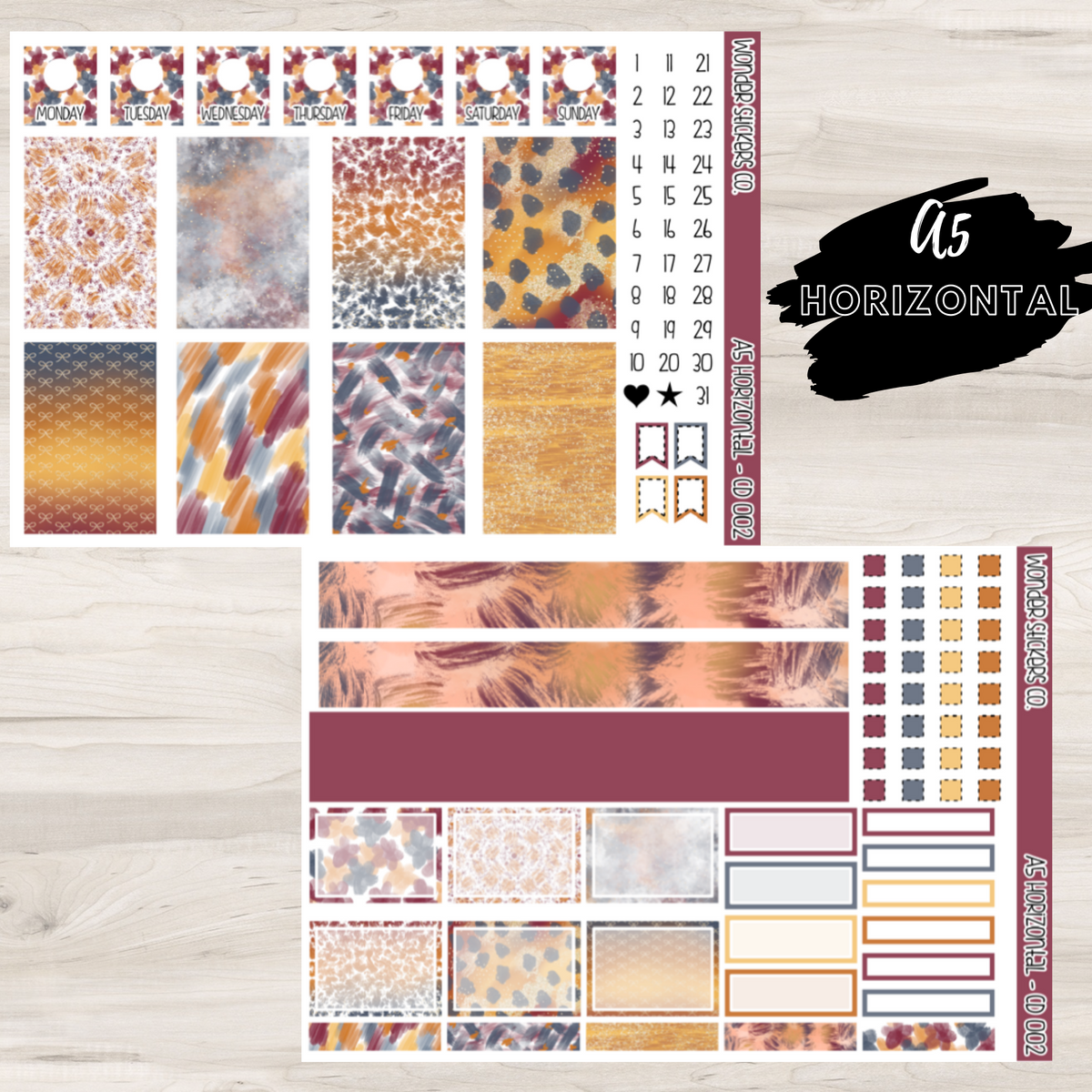 CD 002 Sticker Kit – Wonder Stickers Co.