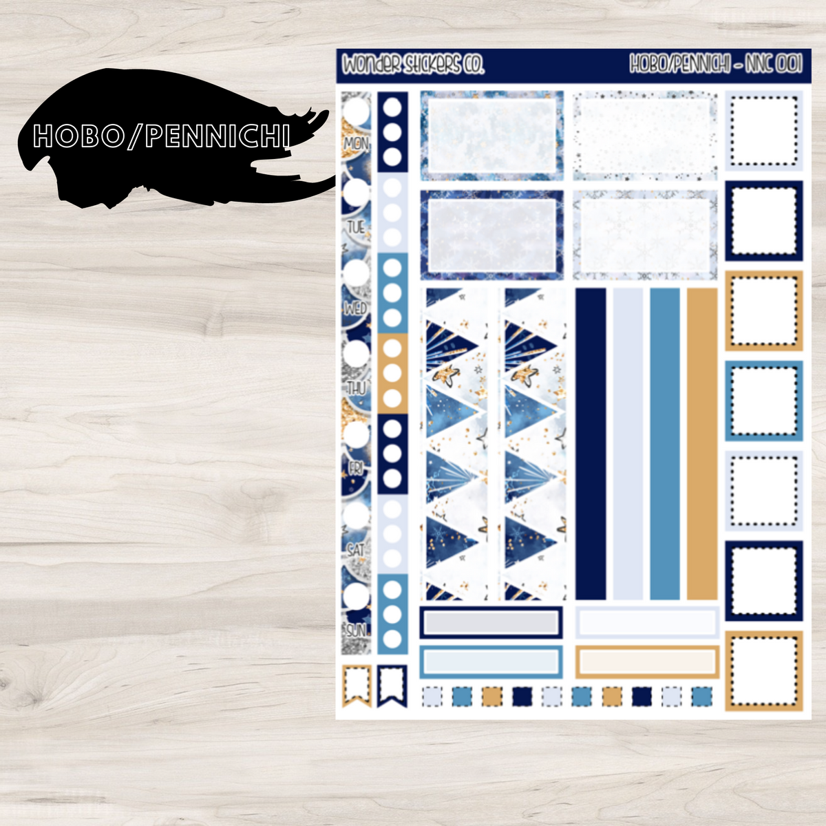 NNC 001 Sticker Kit – Wonder Stickers Co.