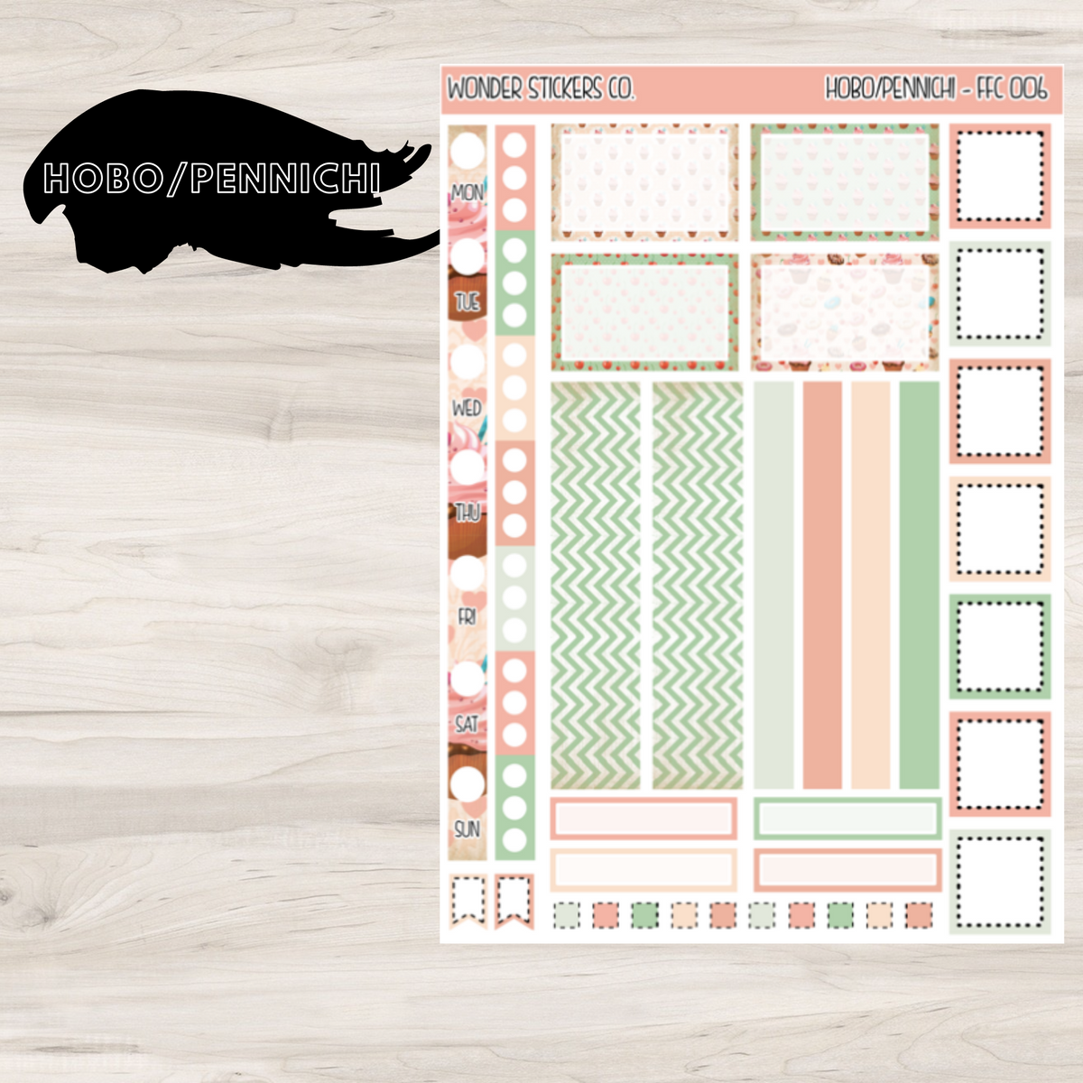 FFC 006 Sticker Kit – Wonder Stickers Co.