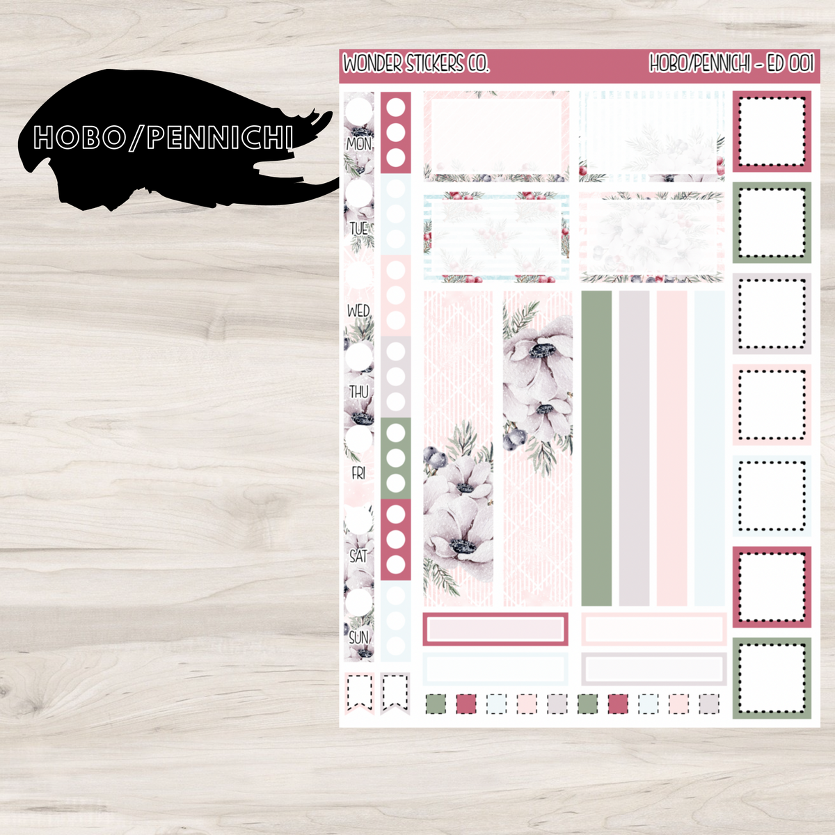 ED 001 Sticker Kit – Wonder Stickers Co.