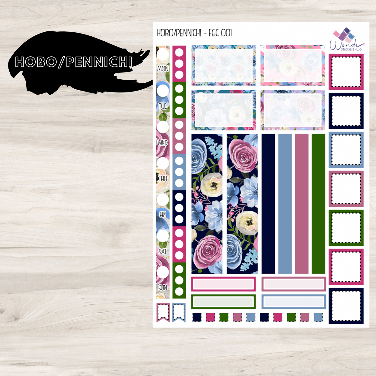 Hobo/Pennichi FGC 001 Sticker Kit – Wonder Stickers Co.