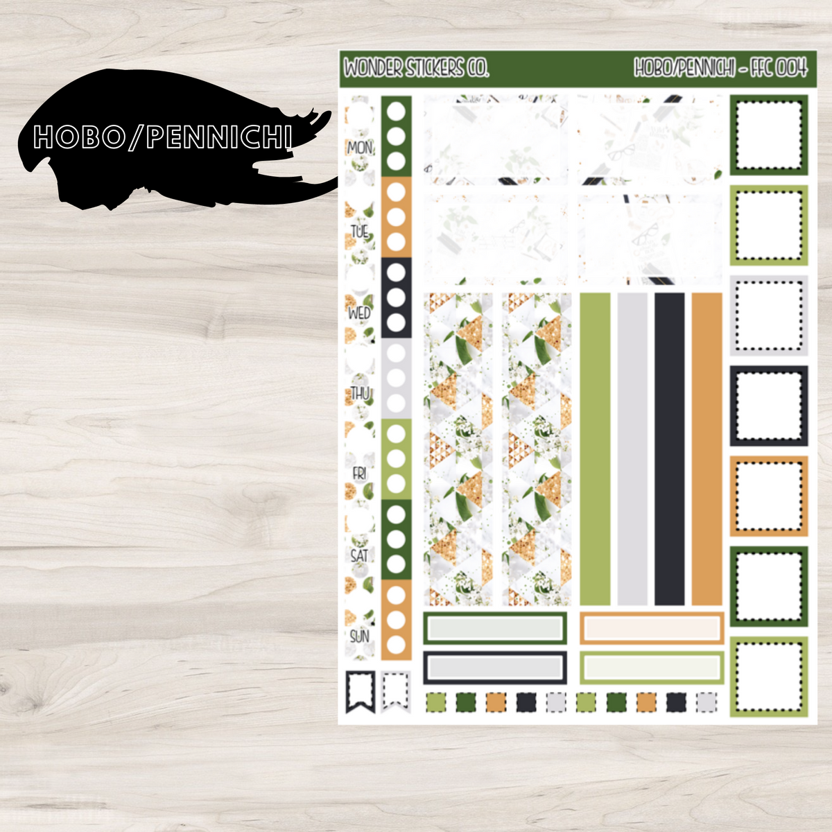 FFC 004 Sticker Kit – Wonder Stickers Co.