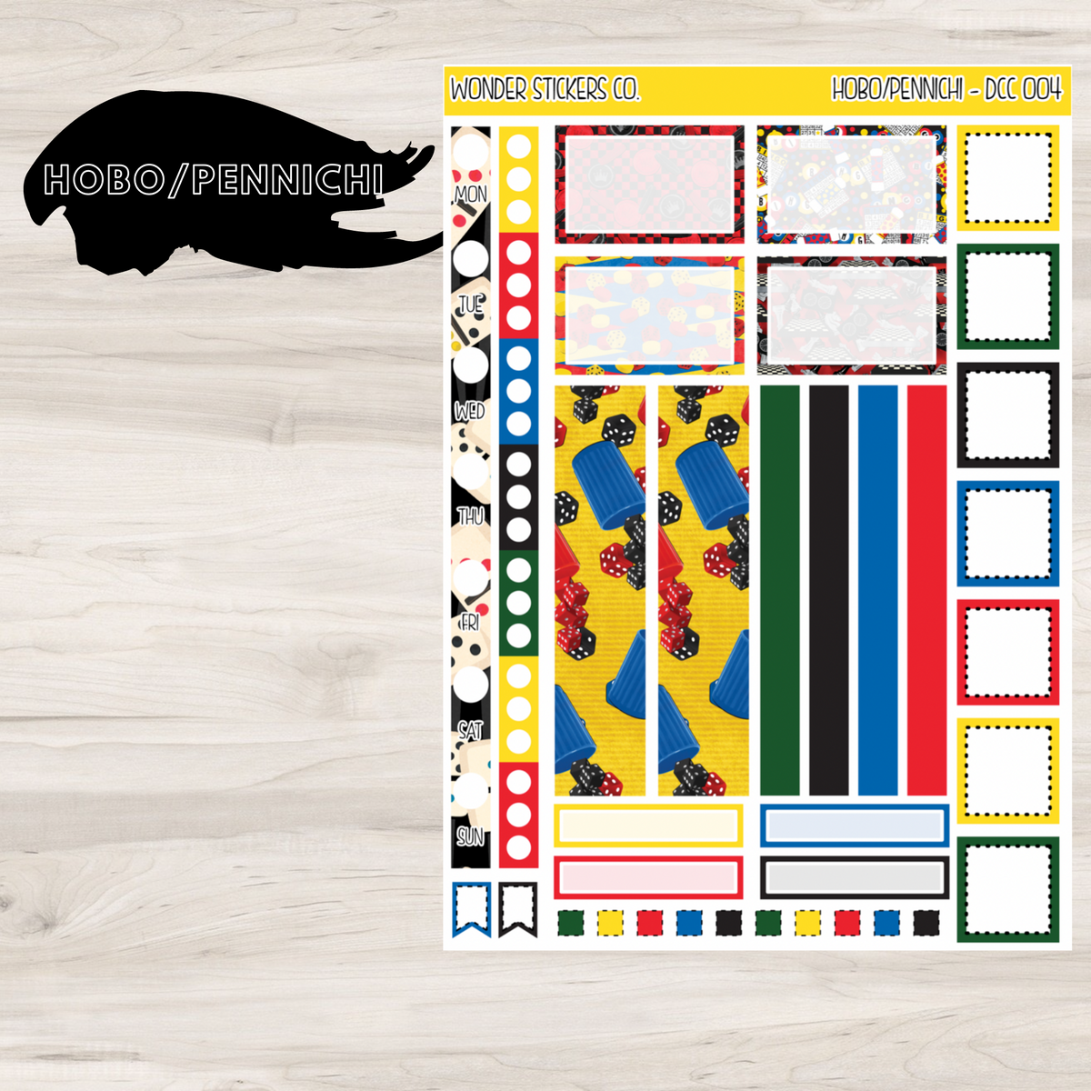 DCC 004 Sticker Kit – Wonder Stickers Co.