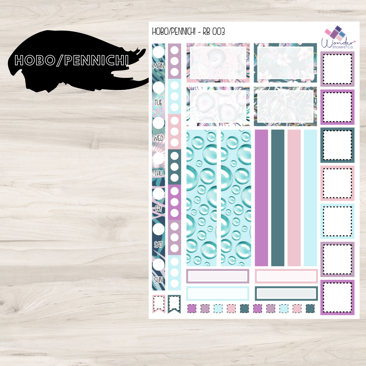Hobo/Pennichi RB 003 Sticker Kit – Wonder Stickers Co.