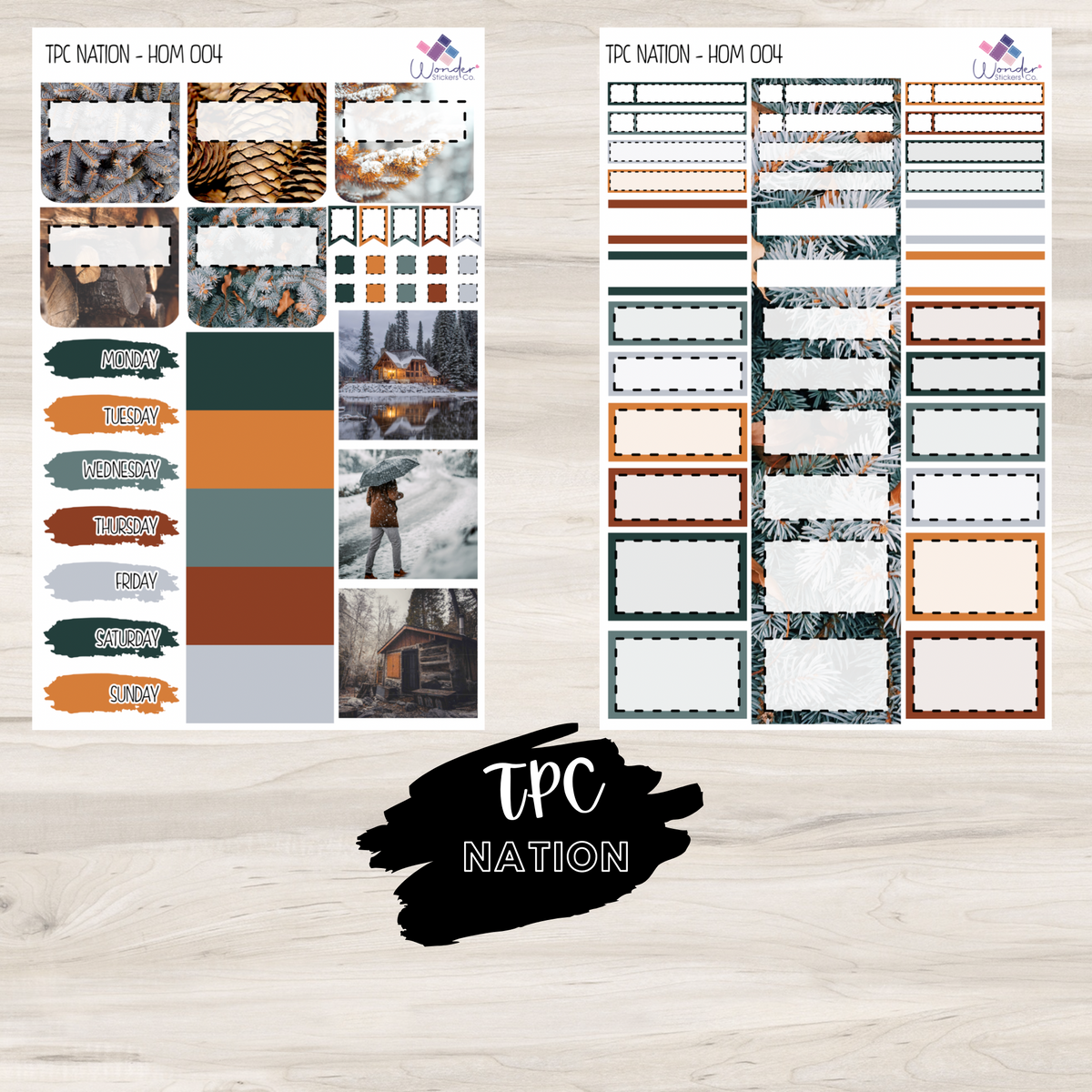 TPC Nation HOM 004 Sticker Kit – Wonder Stickers Co.