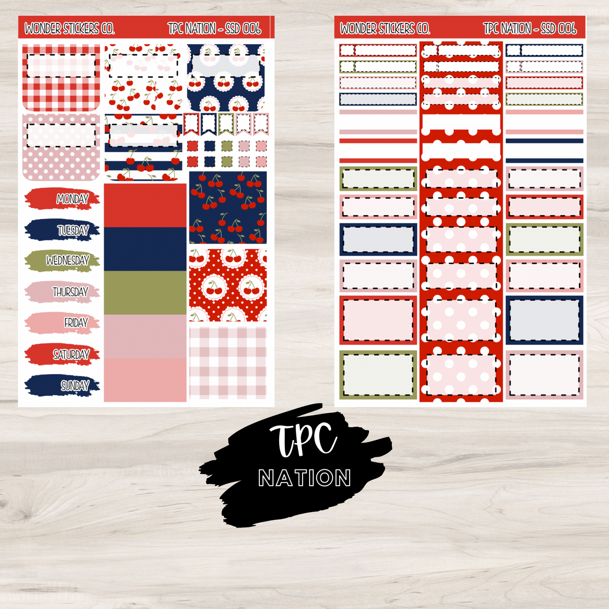 TPC Nation SSD 006 Sticker Kit – Wonder Stickers Co.