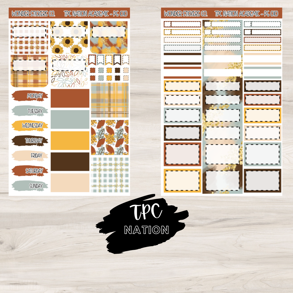 PG 010 Sticker Kit – Wonder Stickers Co.