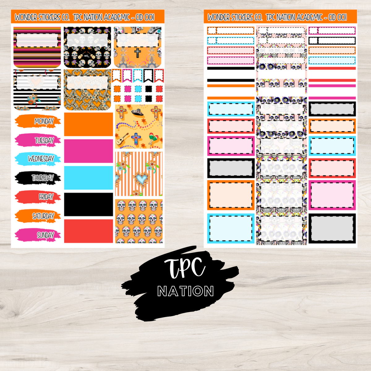 CID 001 Sticker Kit – Wonder Stickers Co.